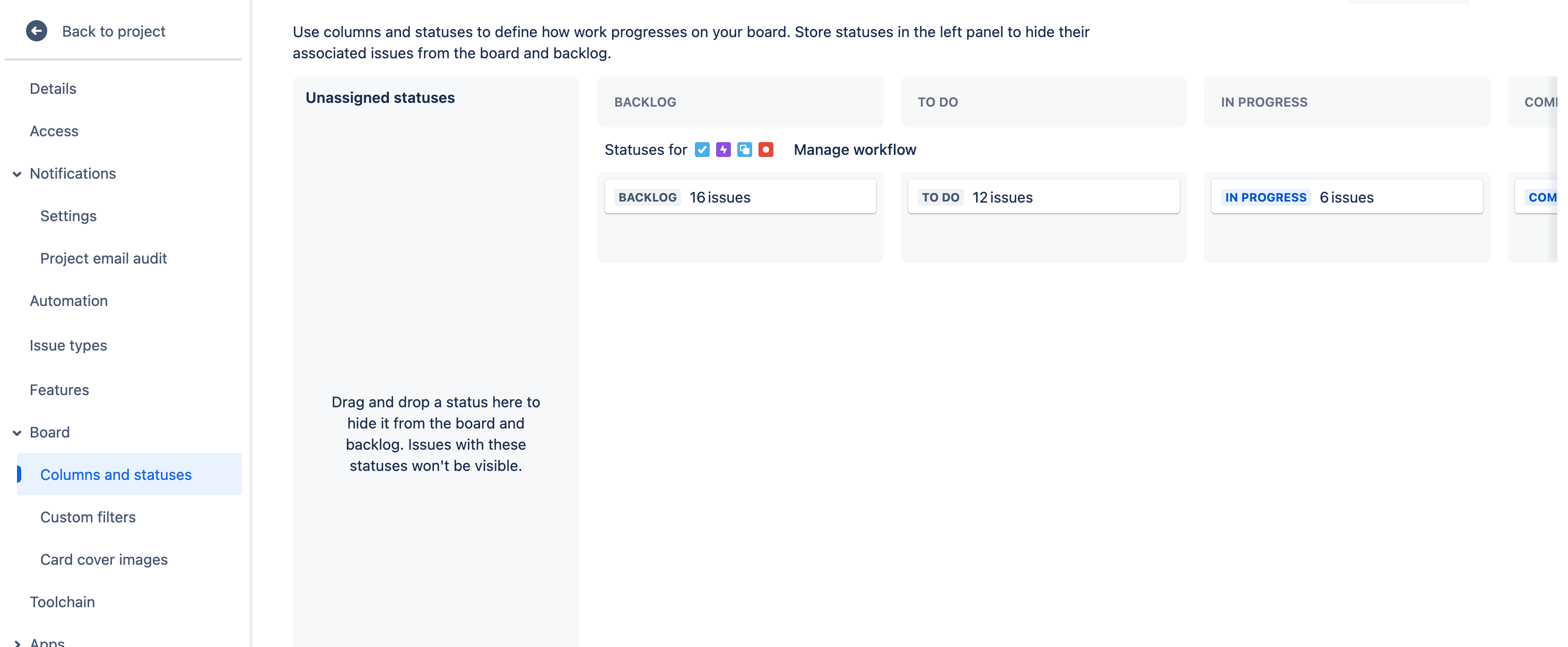 Epics is not visible on Jira board.