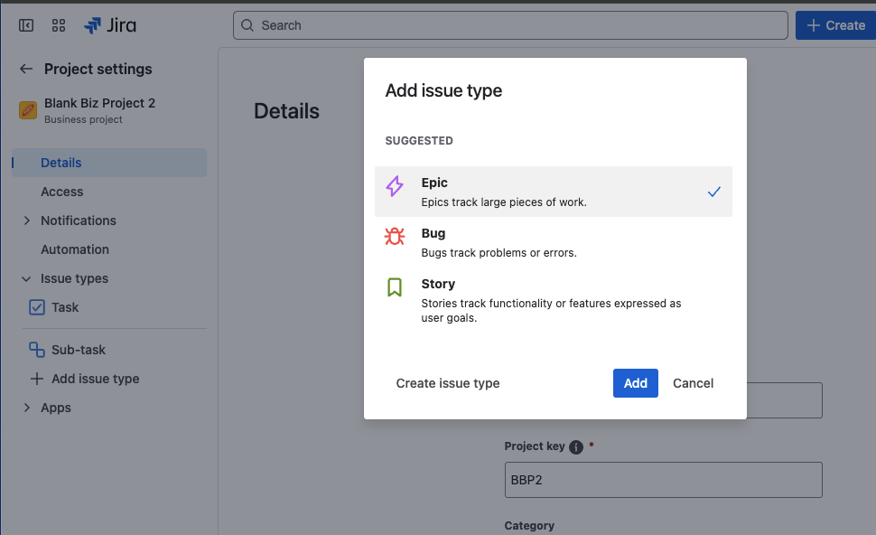 Solved: How do I create an Epic?