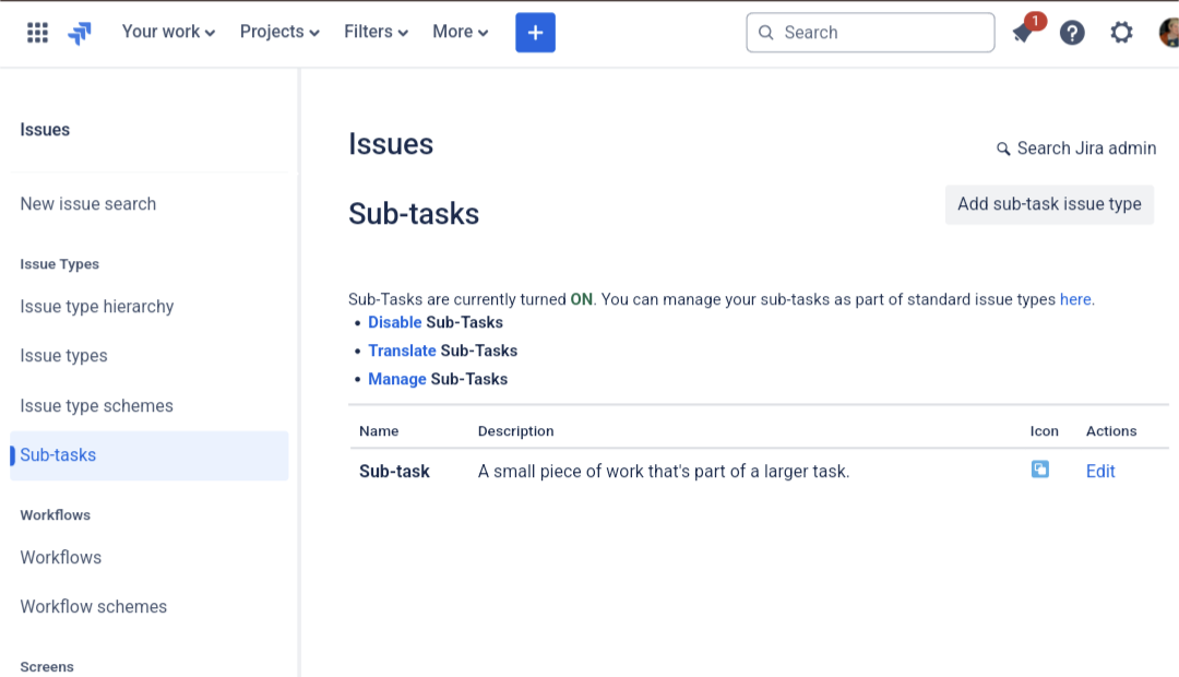 Solved: We cant open Sub-task in all the Jira