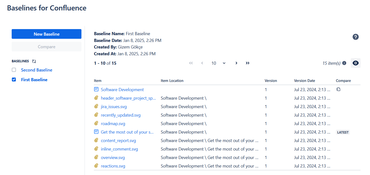 Baselines for Confluence: Now Available on Conflue... - Atlassian Community