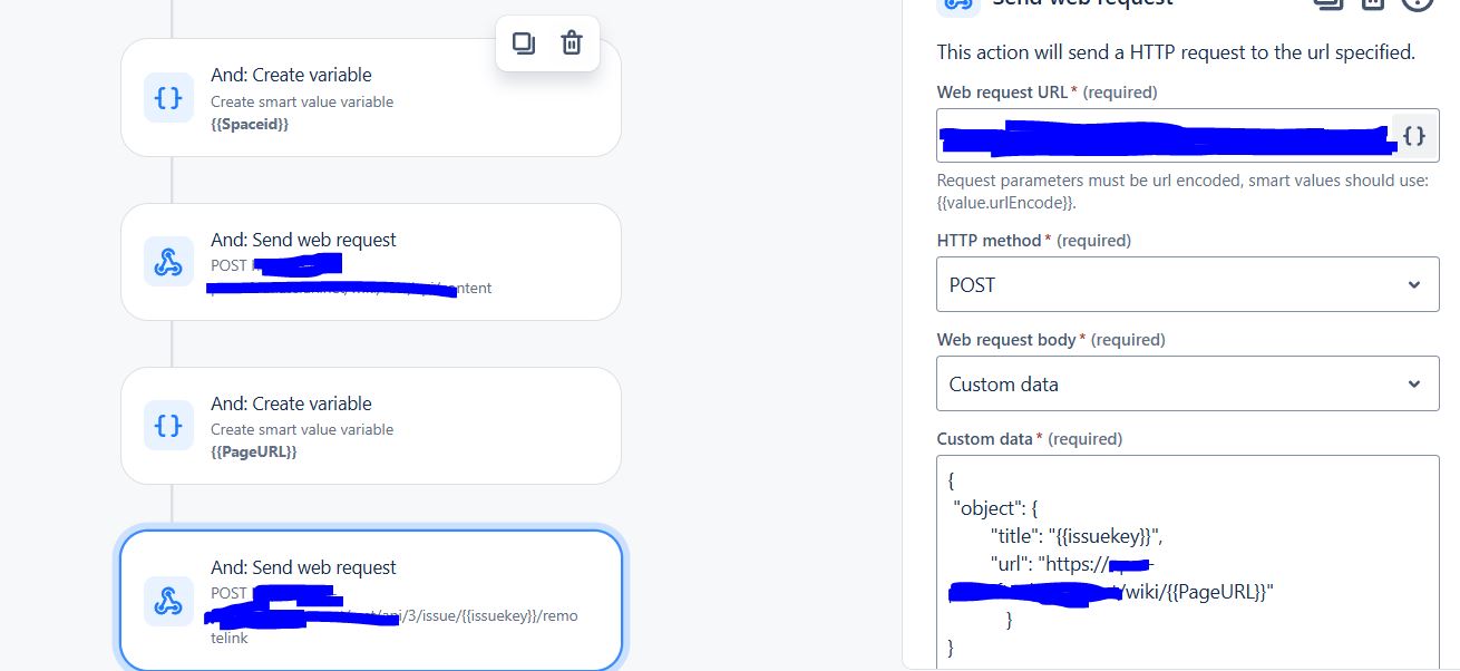 Unable To Link Newly Created Confluence Page With
