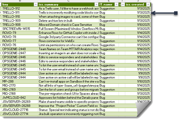 Excel Add In Import Data From Jira Issues 