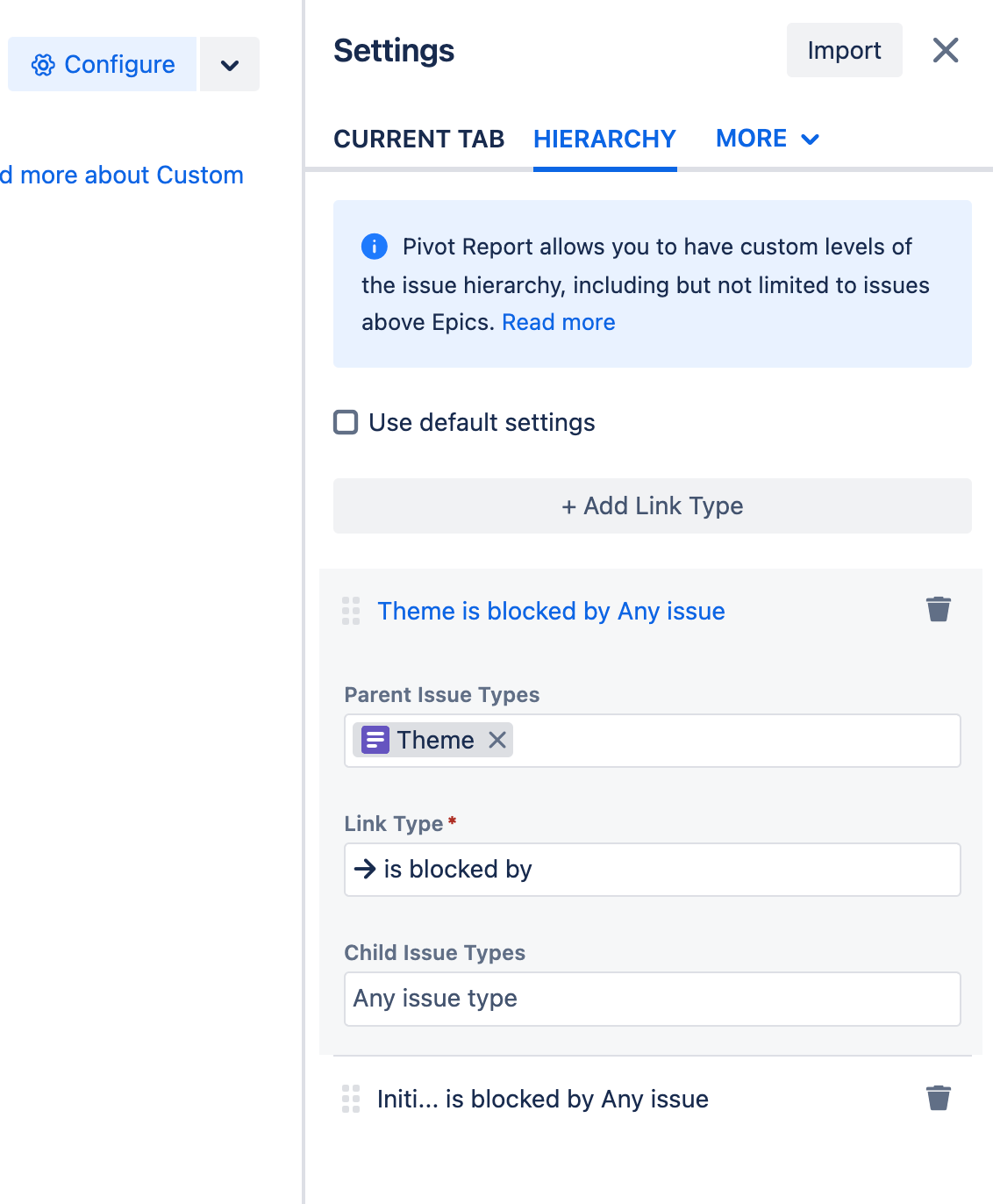 Multiple hierarchy level in JIRA cloud on standard...