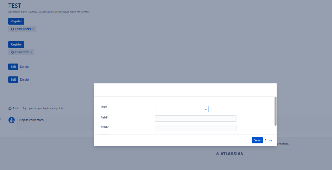 Confiforms; Edit Controls visible and Smart Calssi...