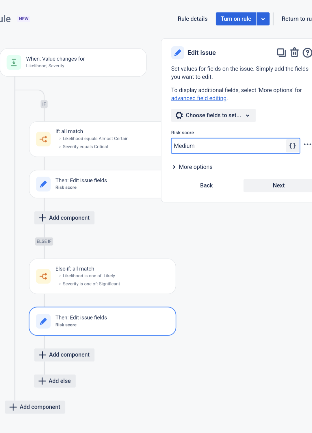 Solved: How do I add Risk Score when creating issues.