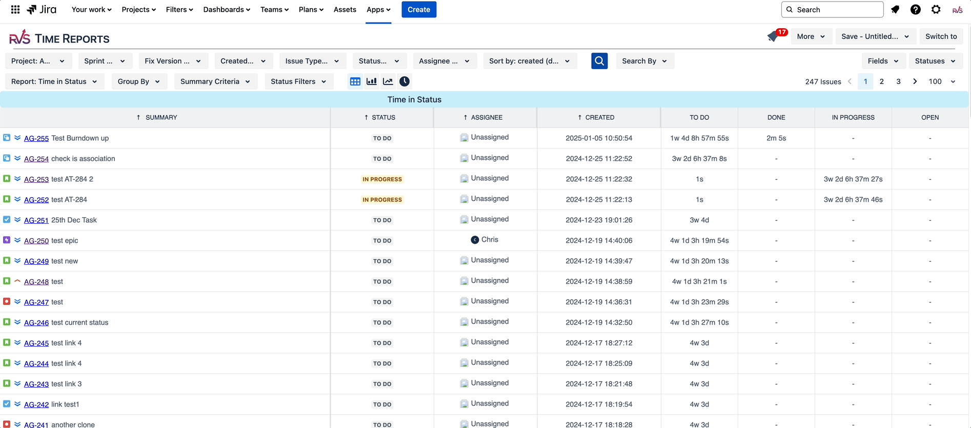Understanding Time in Status in Jira: What It Mean... - Atlassian Community