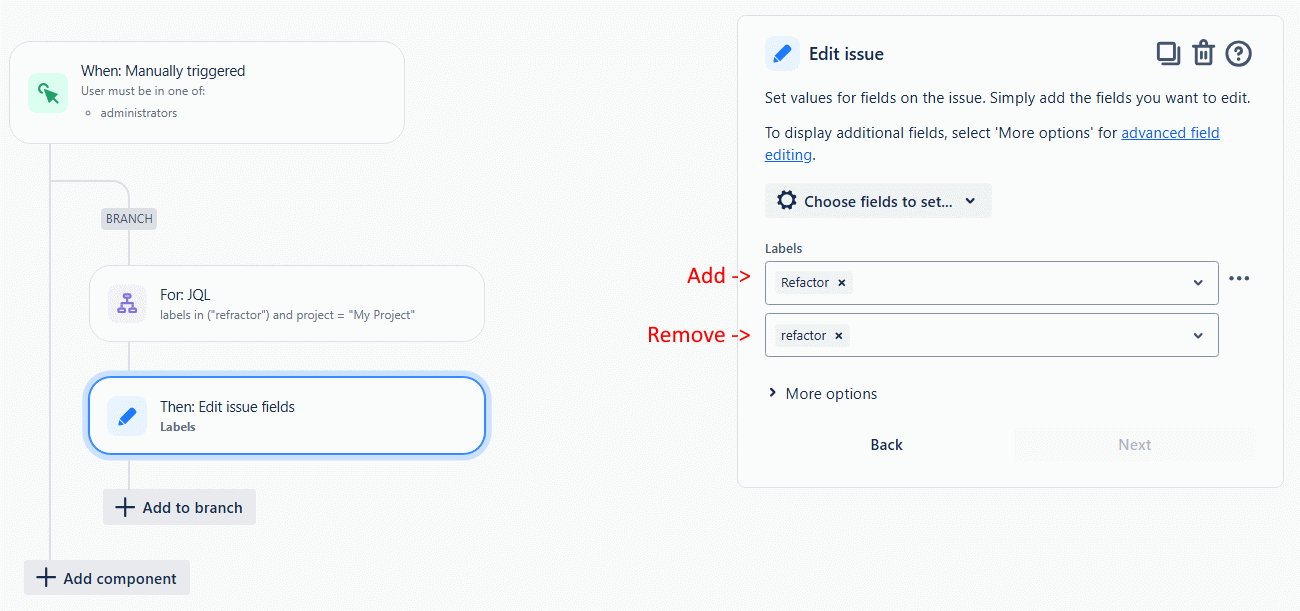 Solved: How do I merge two labels in Jira?