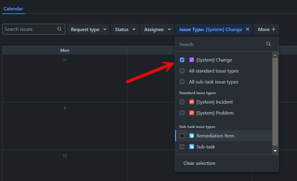 Jira Calendar not displaying on side ribbon