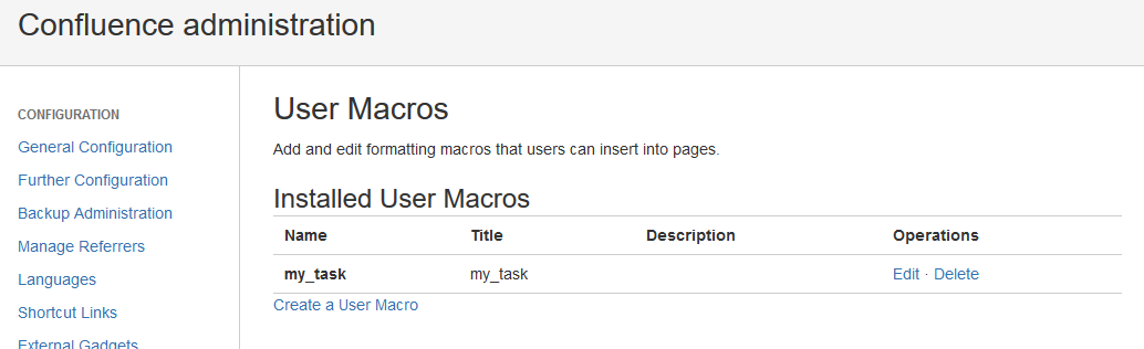 Can I use the task report macro only to show tasks...