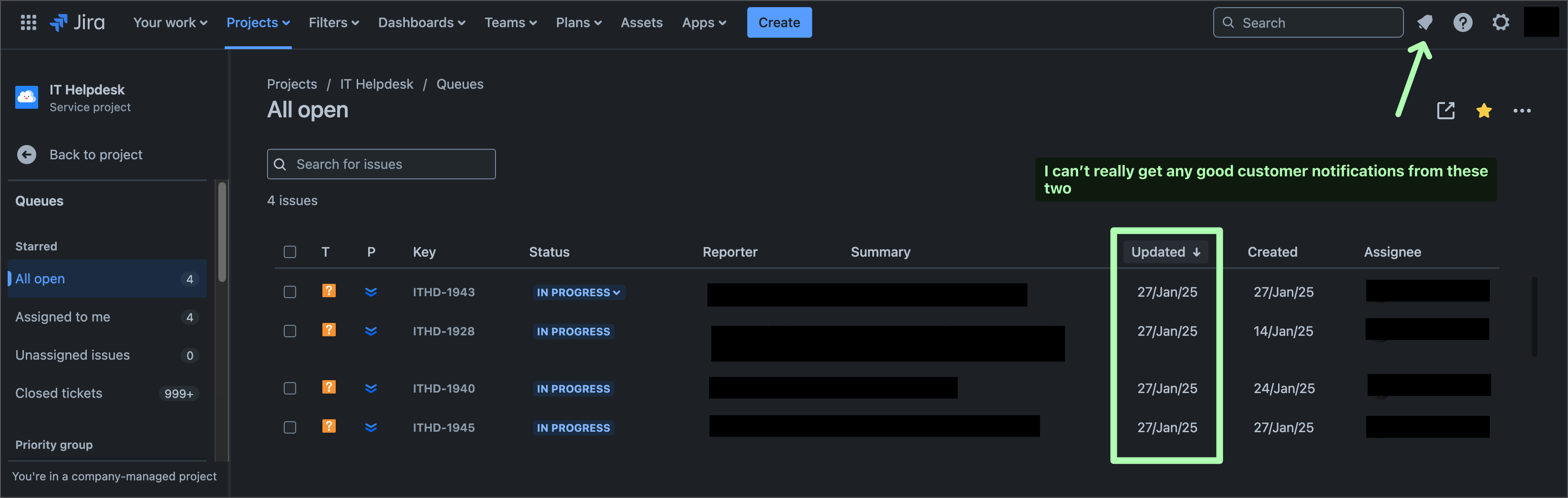 Solved Several Issues With Jsm After Migration From Halp