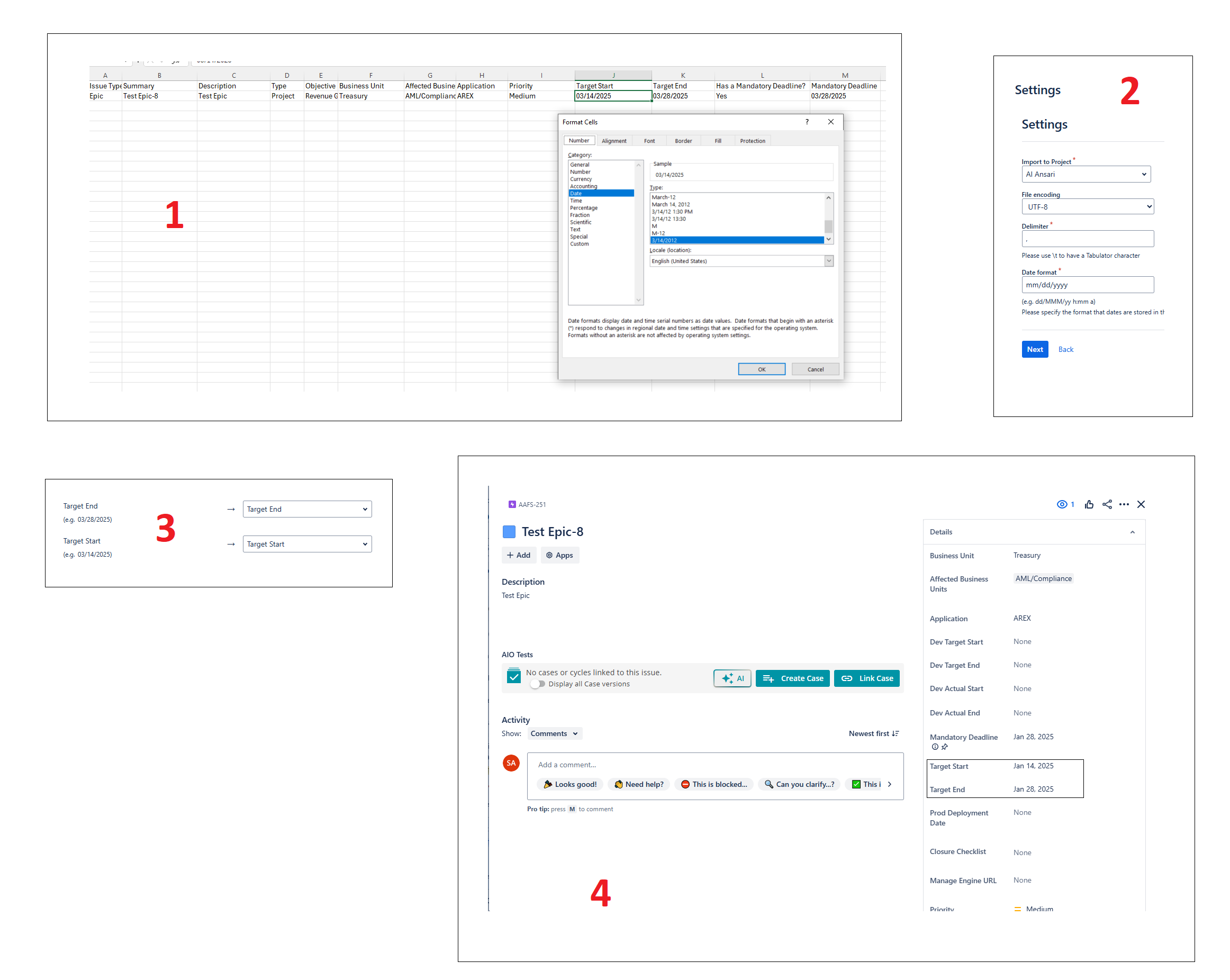Solved: how can i bulk upload epics in an existing project...