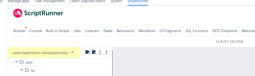 ScriptRunner: Multiple Script Locations possible?