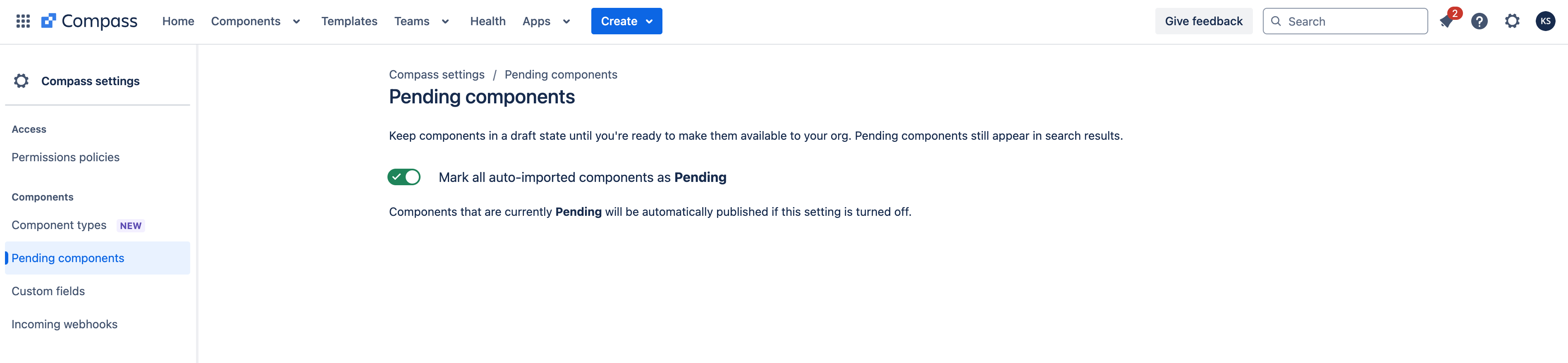 Pending components are now optional, and off by de... - Atlassian Community