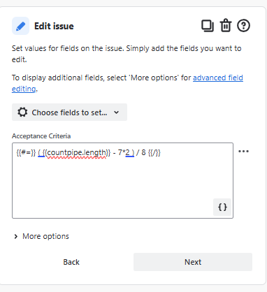 Trying to create a user report counter field