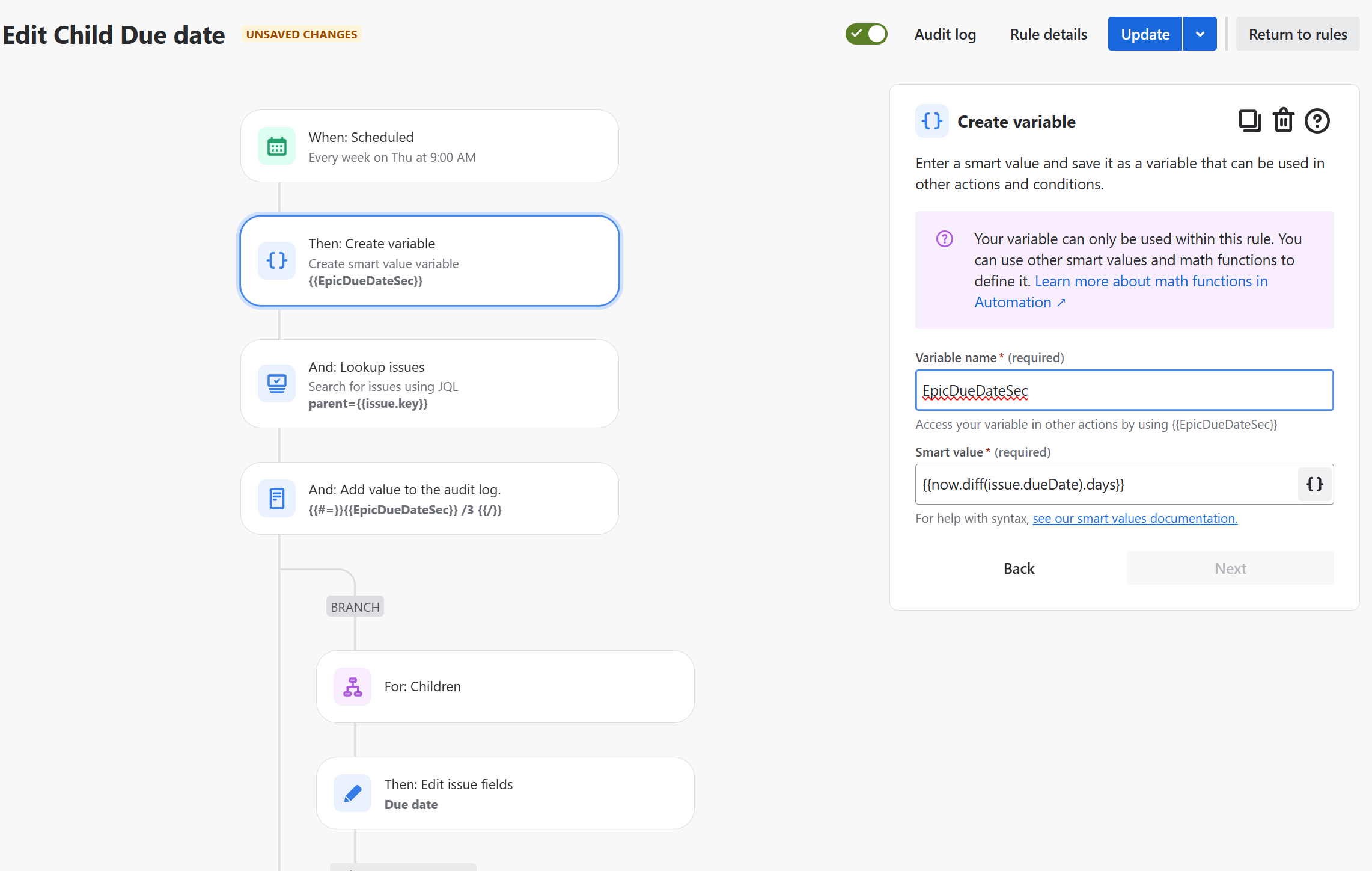 Solved: Due date automations