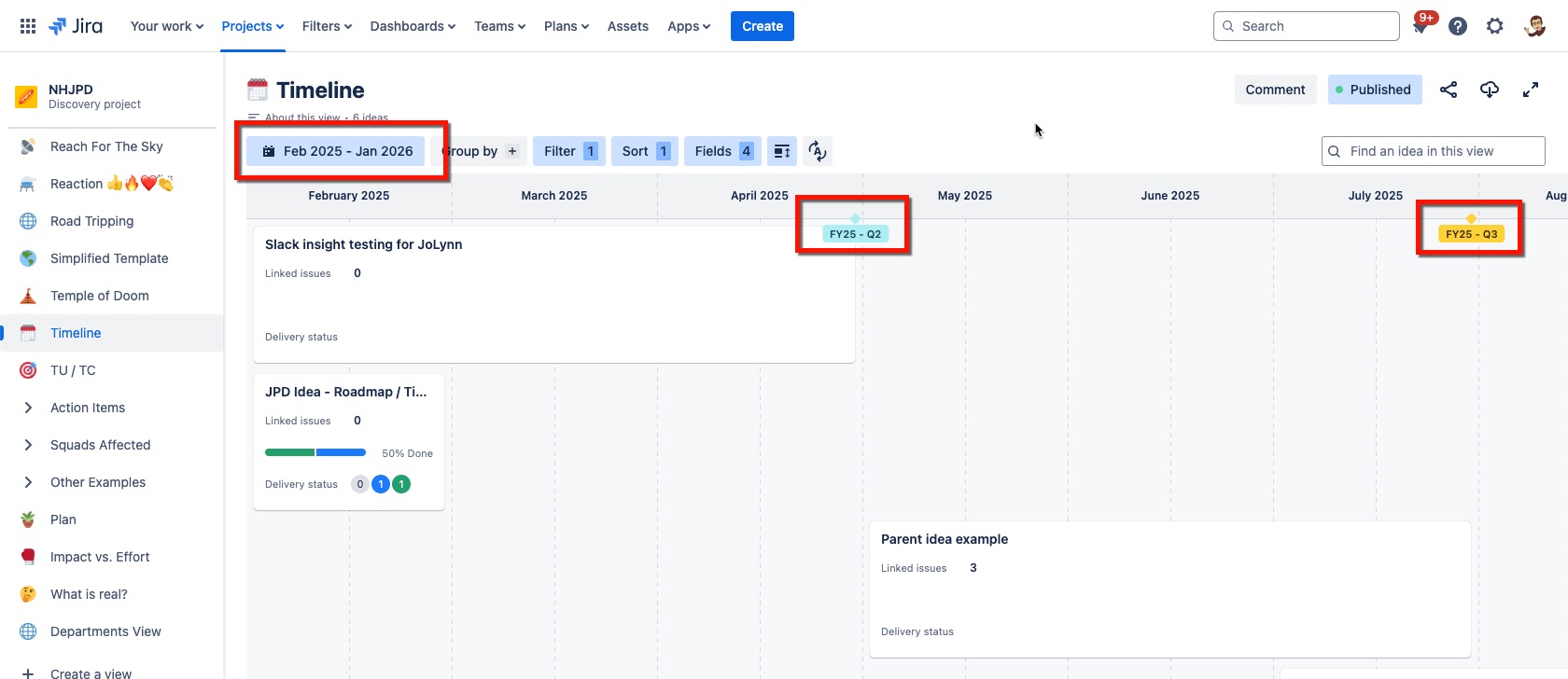 Solved: Configure Timeline view header dates to align on n...
