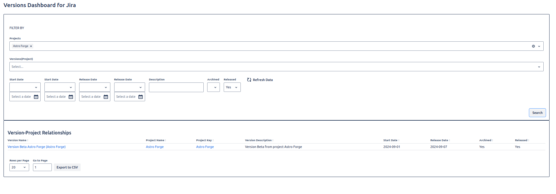 Solved: How to efficiently retrieve released fix versions ...