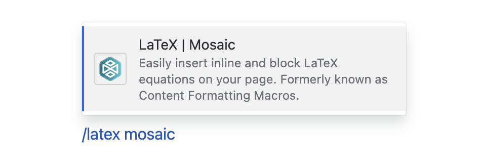 How To Use Latex (math Formulas   Math-equations)  - Atlassian Community