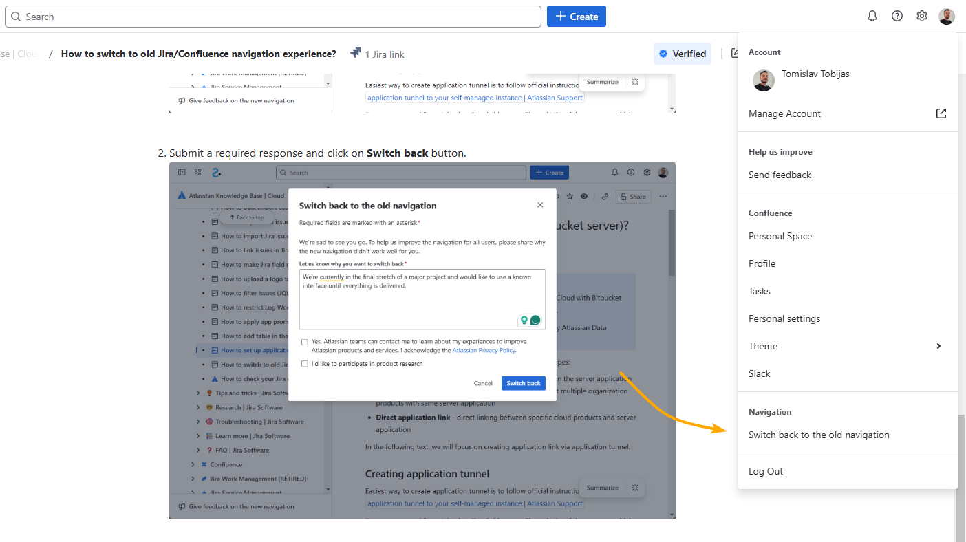Solved: How can I restore the default navigation layout?