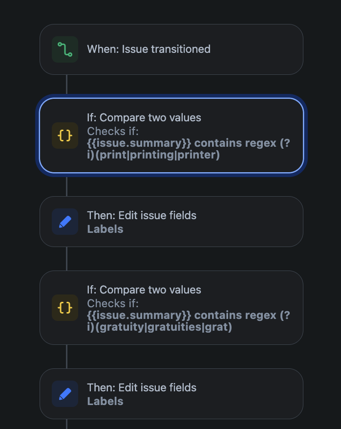 Solved: Automation to assign existing labels to issue base...