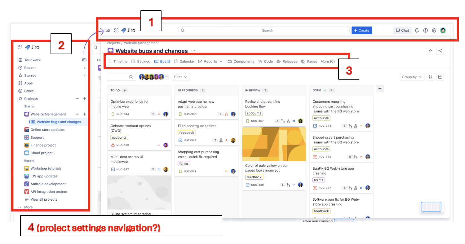 Atlassian's new navigation coming to you in 2025