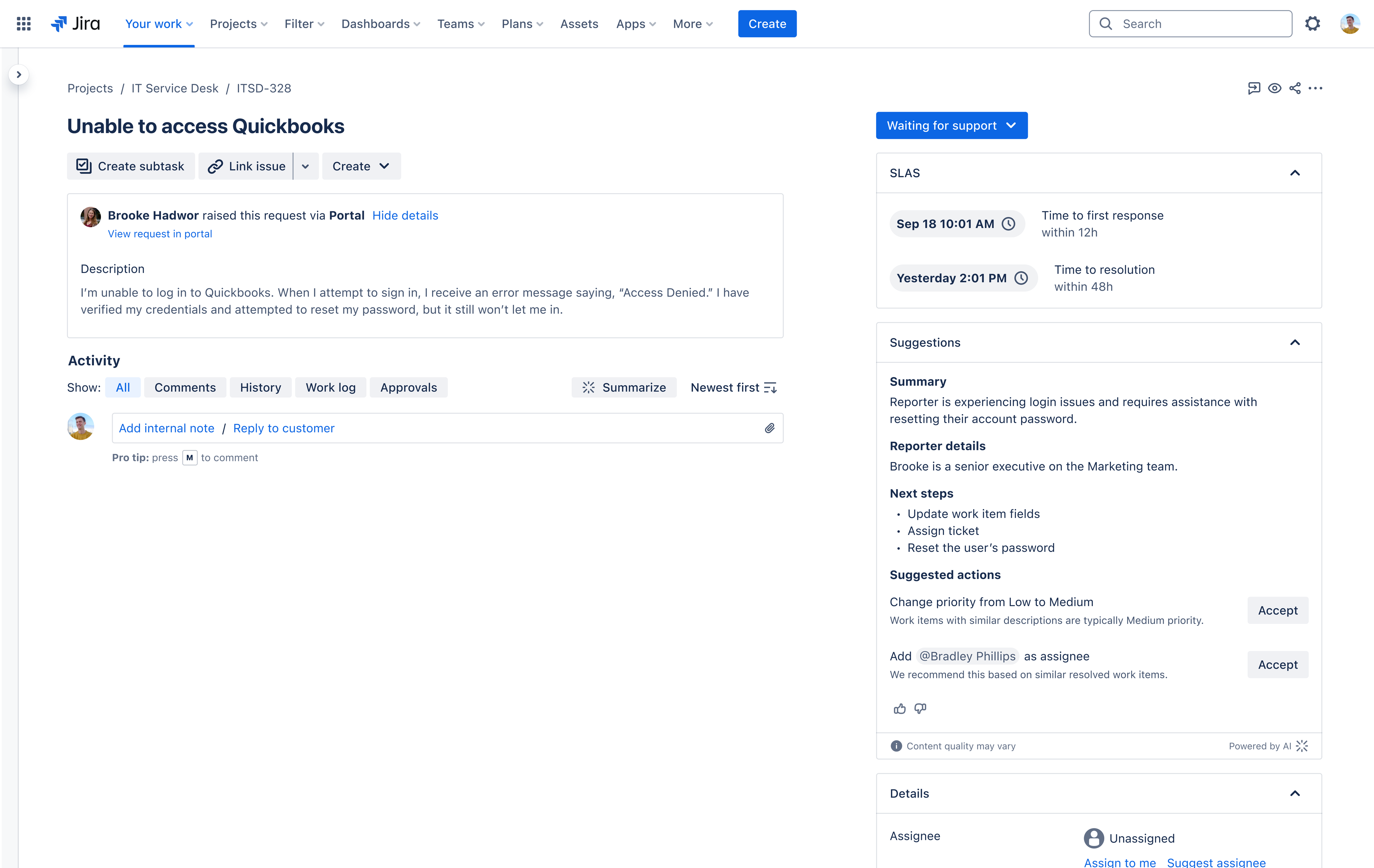 Announcing Lighthouse Program for AI-powered "Sugg... - Atlassian Community