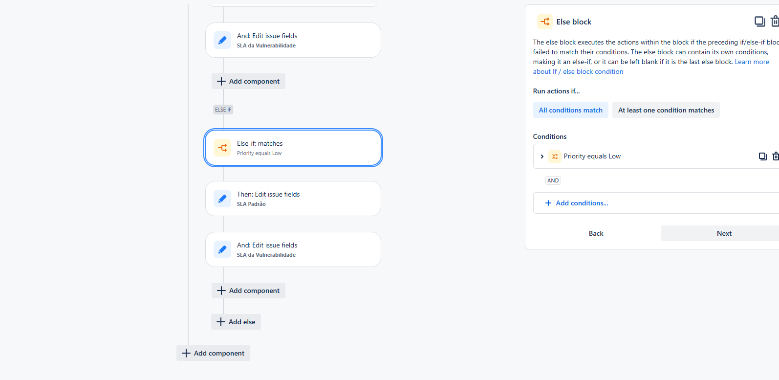 Automation/ priority