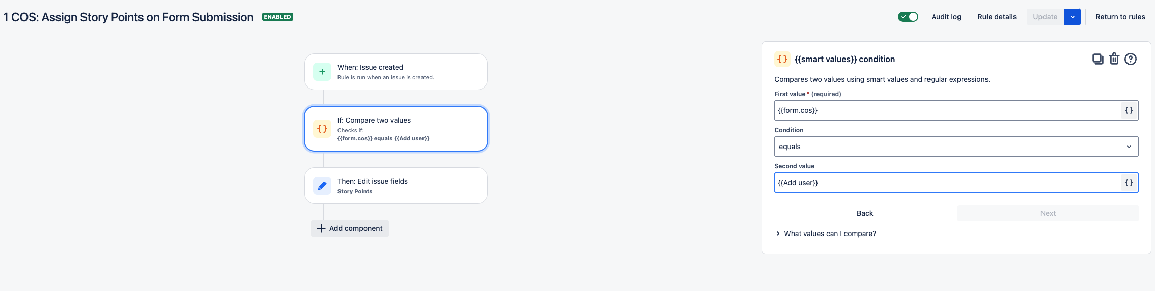 Solved: Automation using form field value as a condition