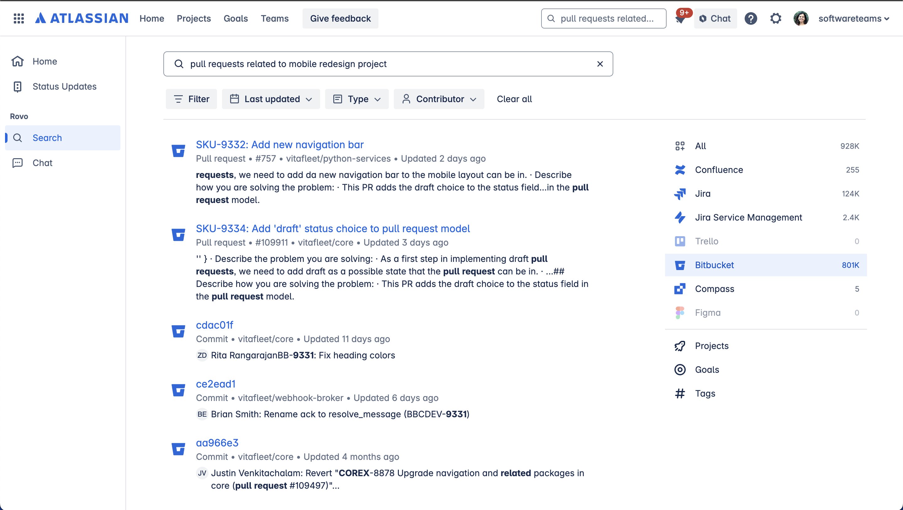 Introducing AI-powered search with Bitbucket cloud... - Atlassian Community