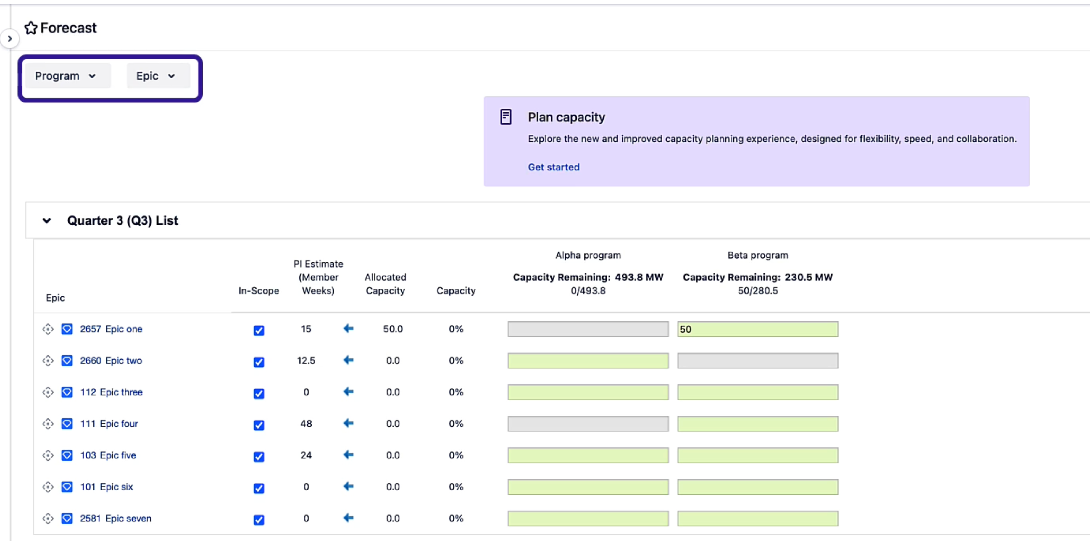 Understanding Capacity Planning in Jira Align - Atlassian Community