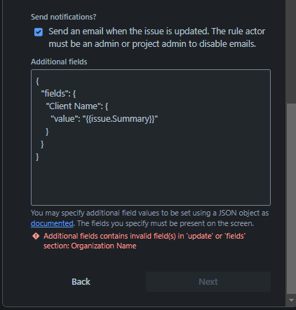 Solved: Automation to update Custom Field (Select List, Si...