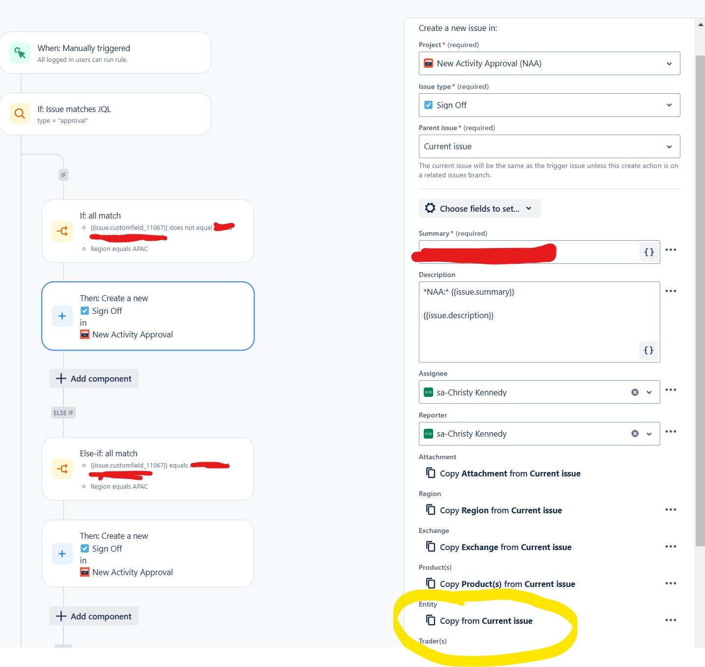 Solved: Jira automation is not recognizing a custom field