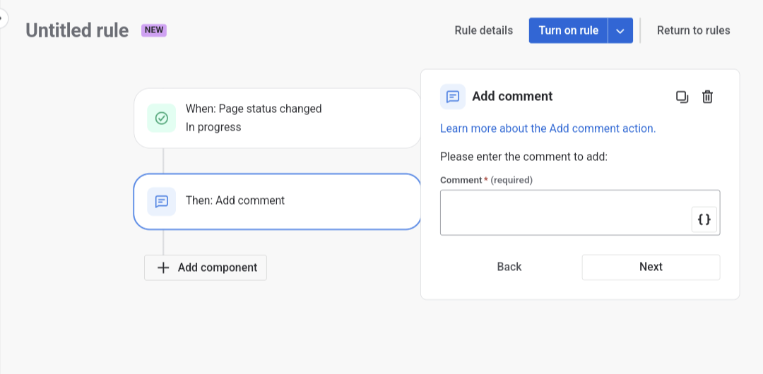 Automation: How to send a notification within Conf...