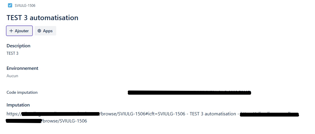 Smart value {{issue.key}} return an URL and not th...