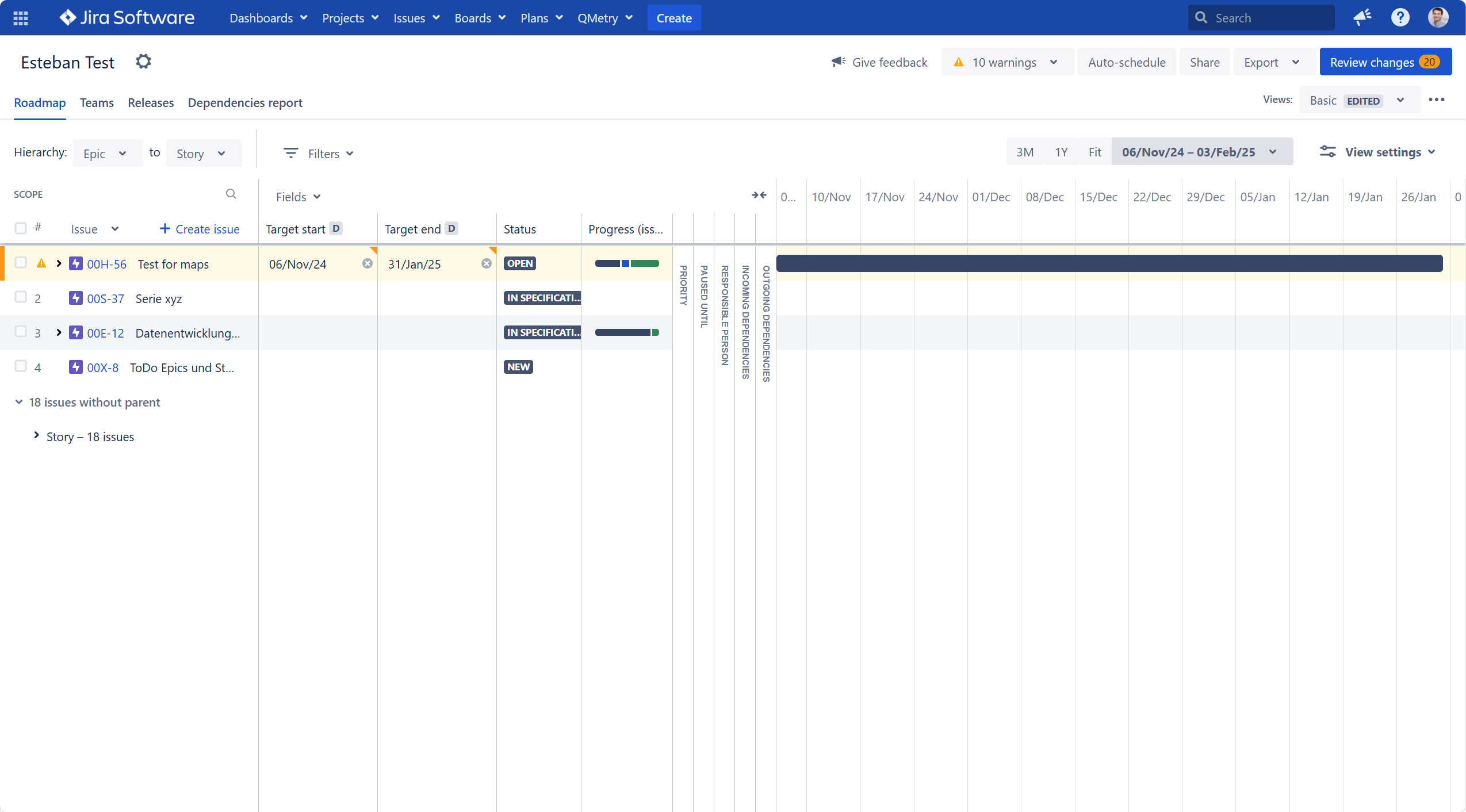 Introducing the summary view in Jira software projects