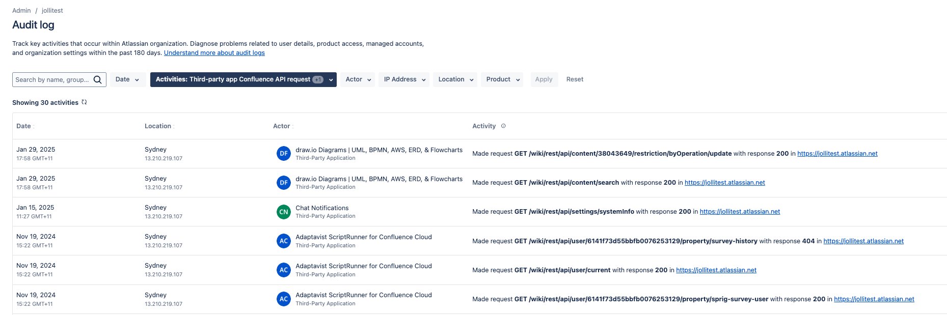 App activity logs are coming to Atlassian Audit Logs in Atlassian Guard ...