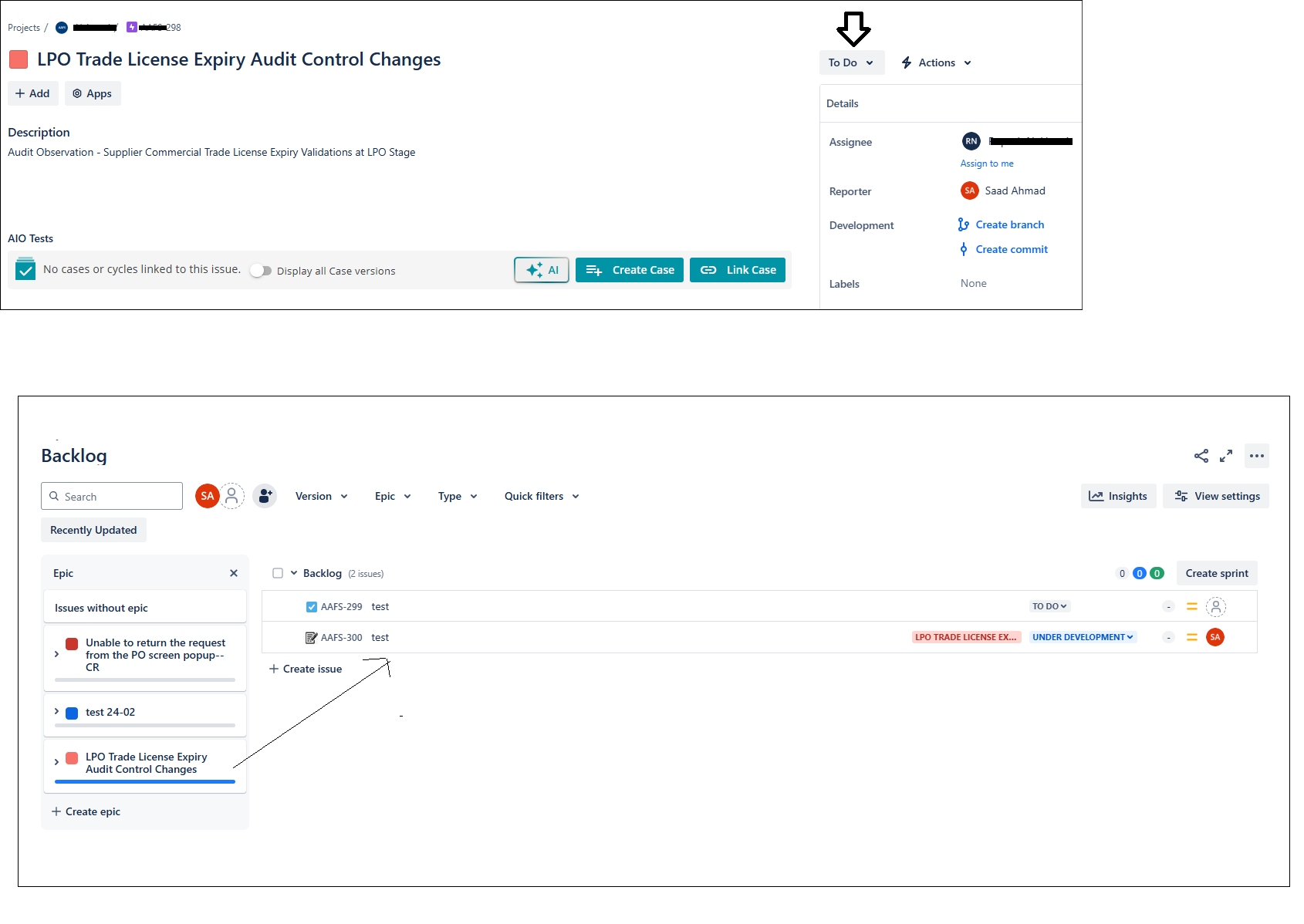 Solved: issues not appearing in backlog Solved: issues not appearing in backlog