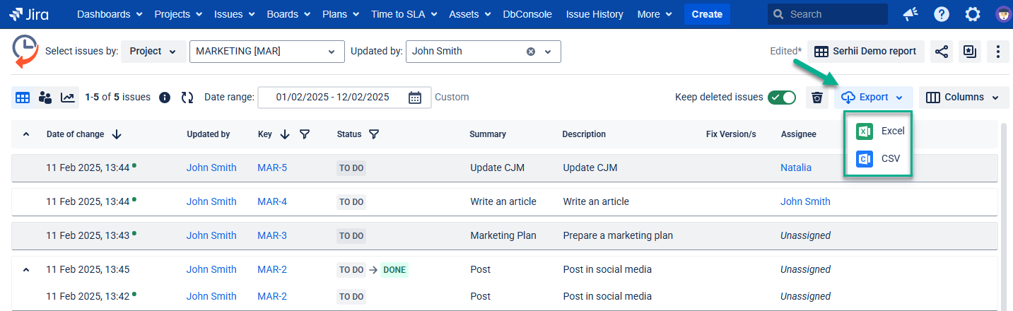 How to Export All Issues to Excel or CSV in Jira Data Center
