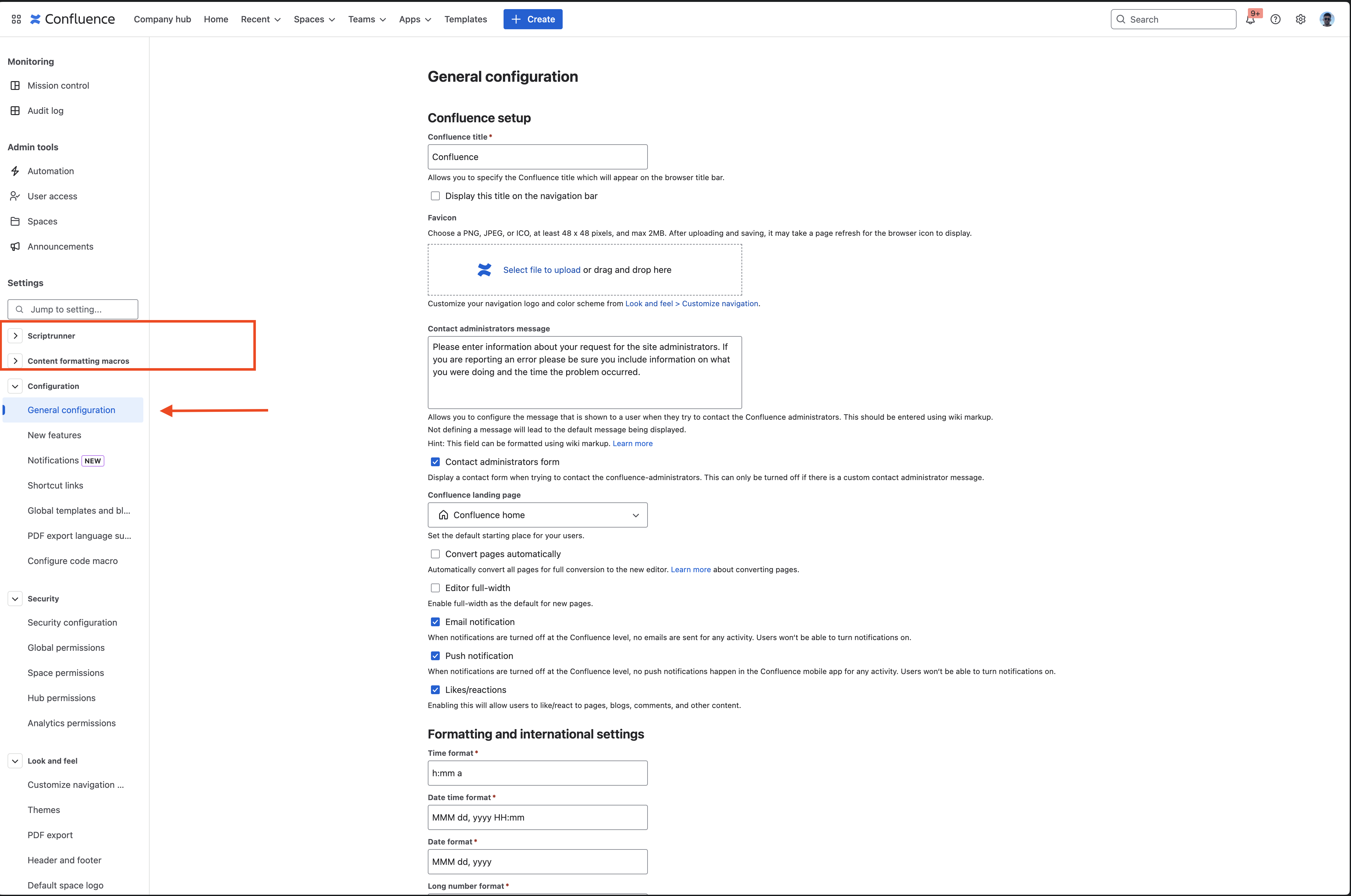 How to keep admin web section expanded for a custo...
