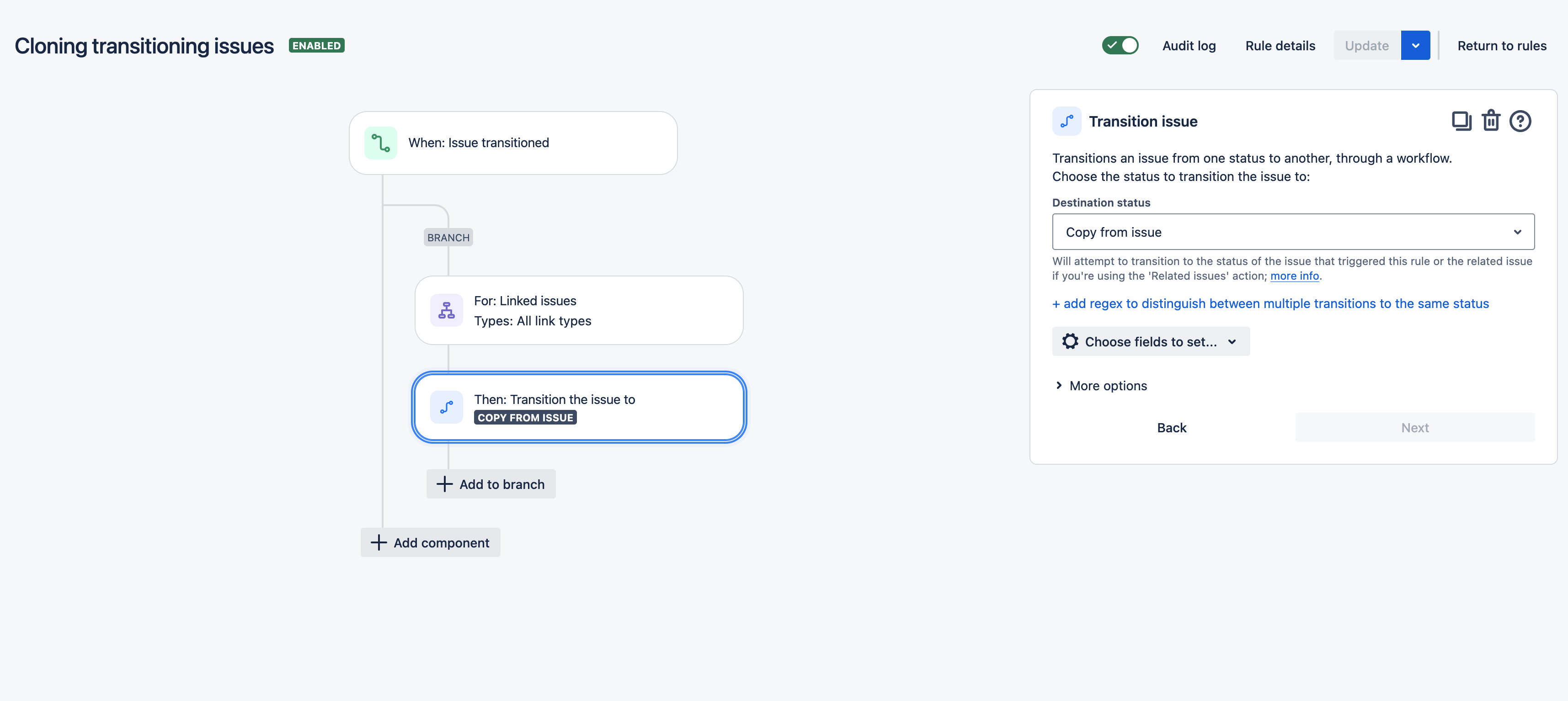 Automatism for cloning issues from other projects ...
