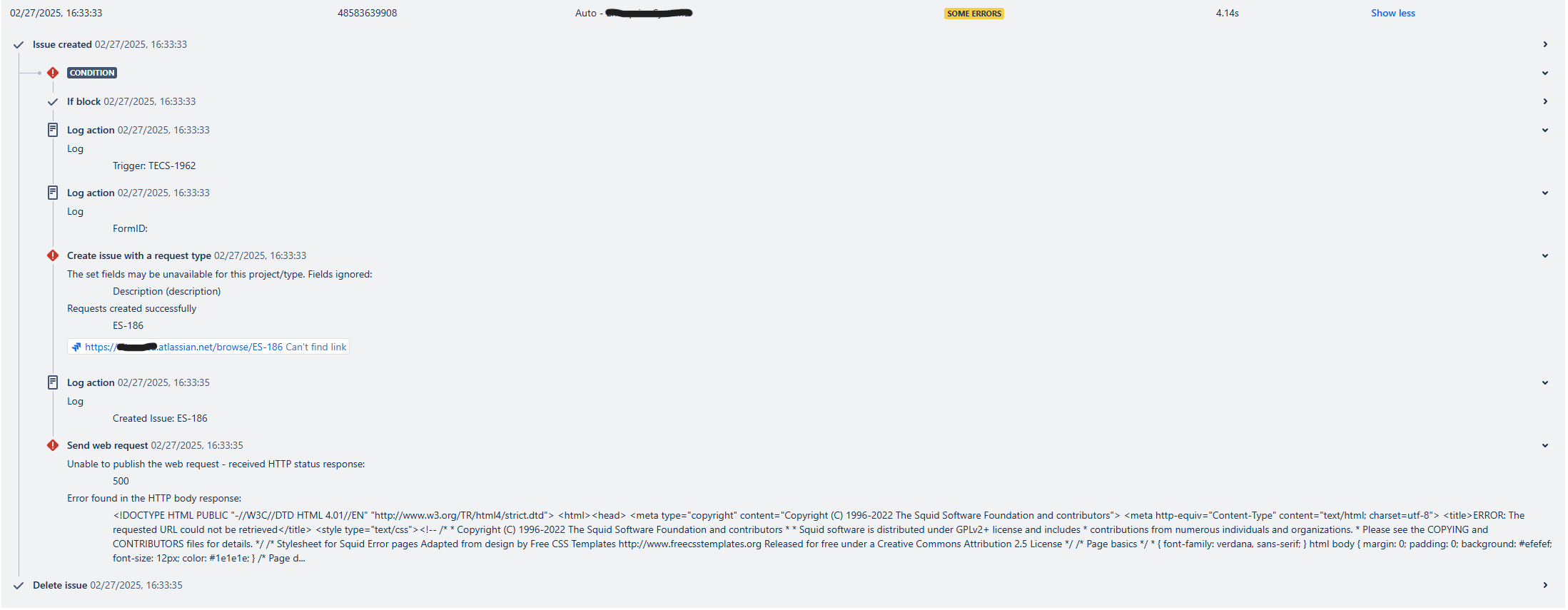 Copying a completed form within a submitted ticket...