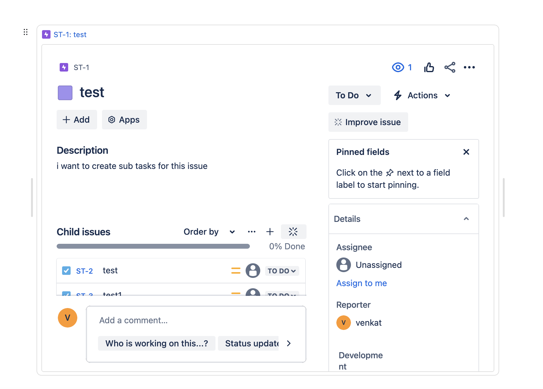 JIRA Plan display on confluence