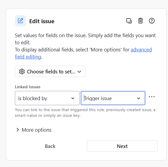 Link issue to the existing using jira automation r...