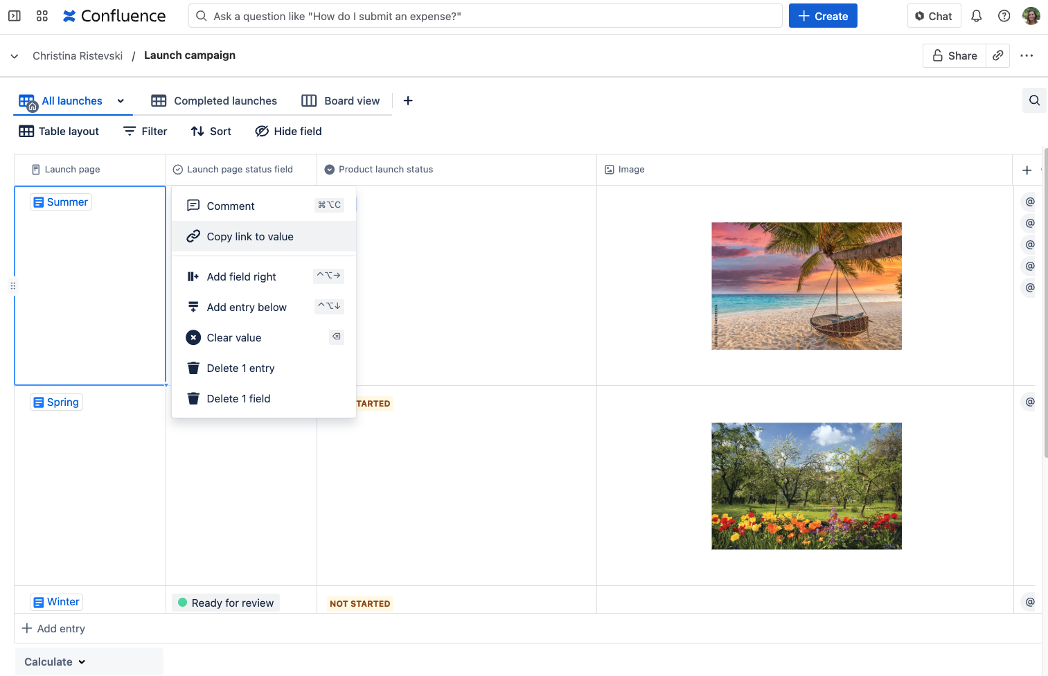 🎥 'Intro to Confluence Databases' webinar follow ... - Atlassian Community