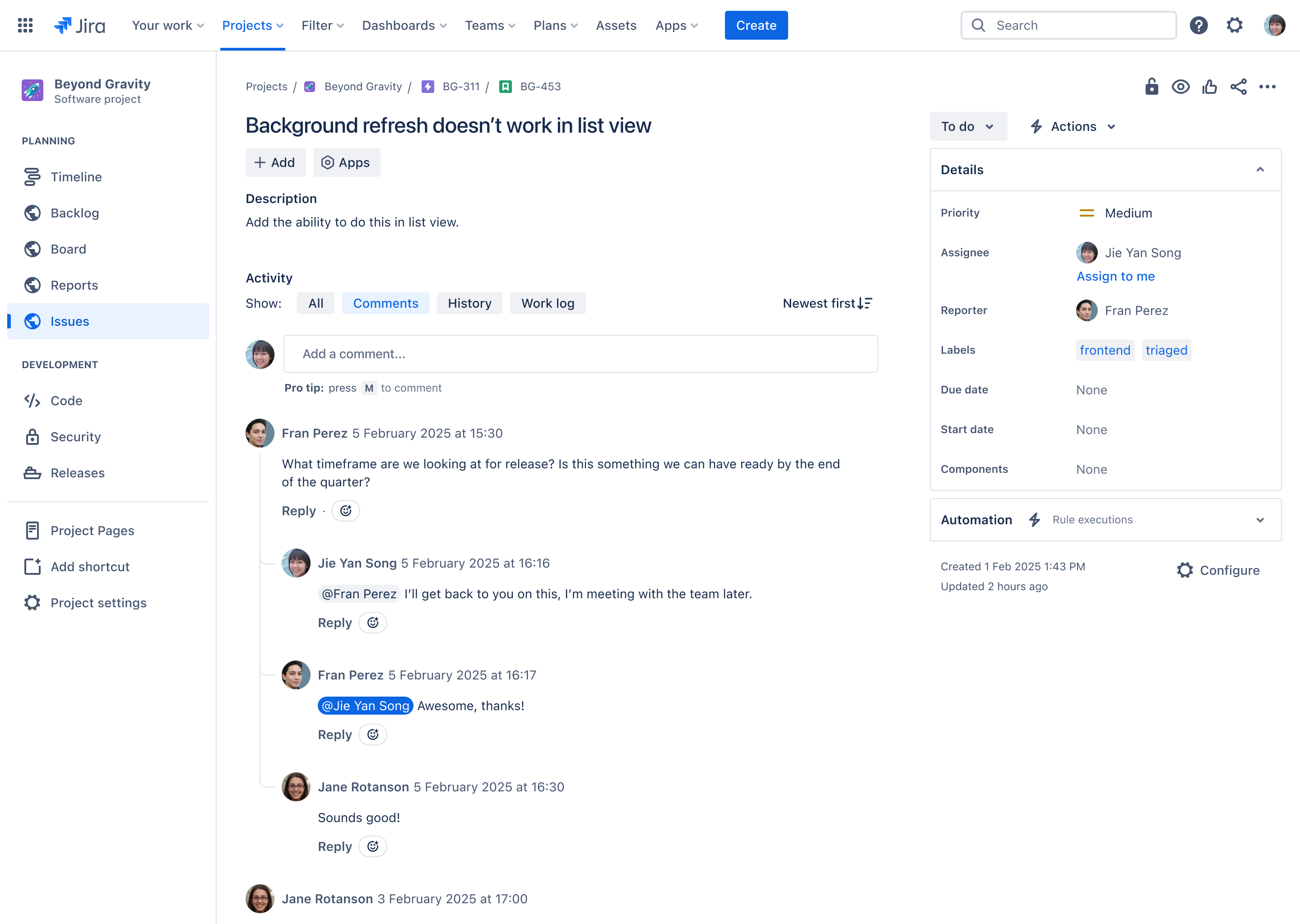 Reply to comments for meaningful conversations in ... - Atlassian Community