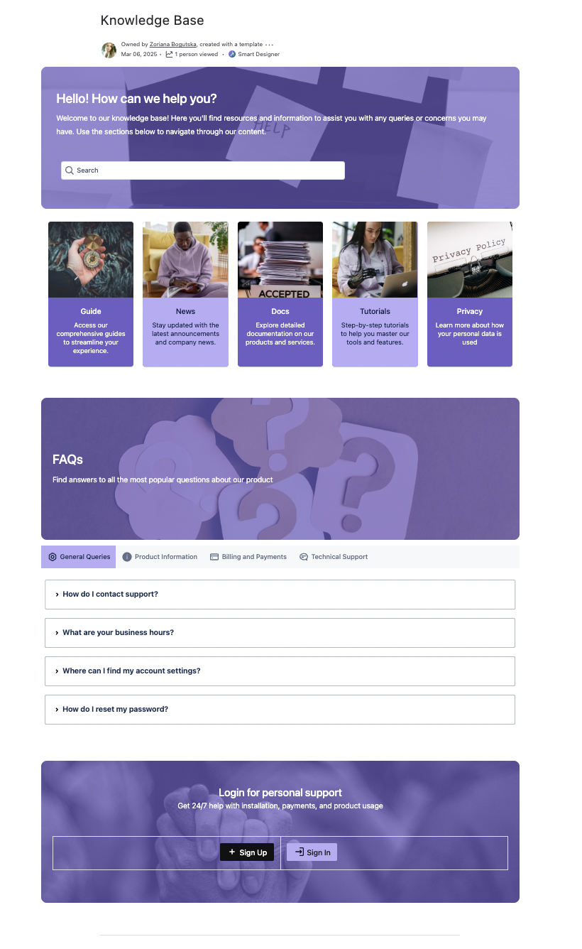 Solved: How do I set up a knowledge base in Confluence?