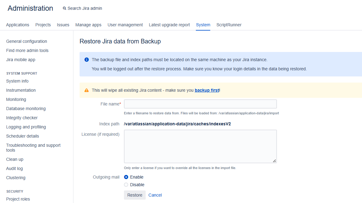 How to Restore Deleted Issues in Jira Data Center