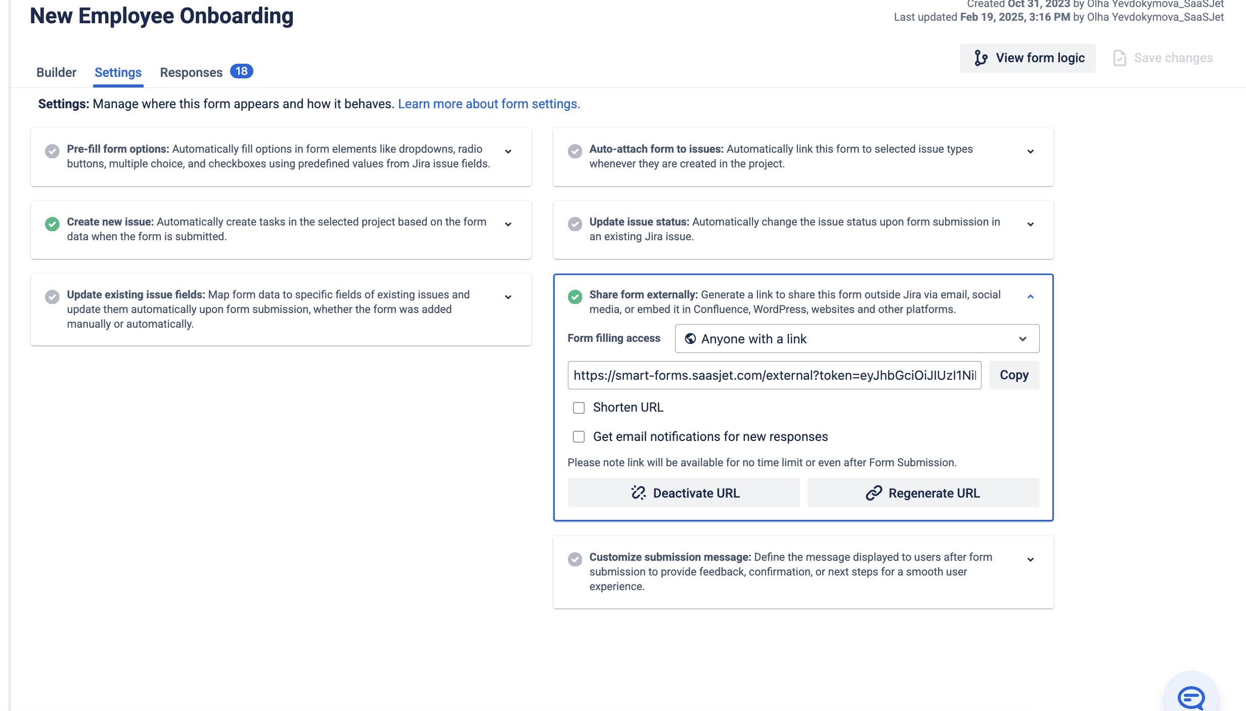 Remove Uncertainty in Forms: Use Default Responses... - Atlassian Community