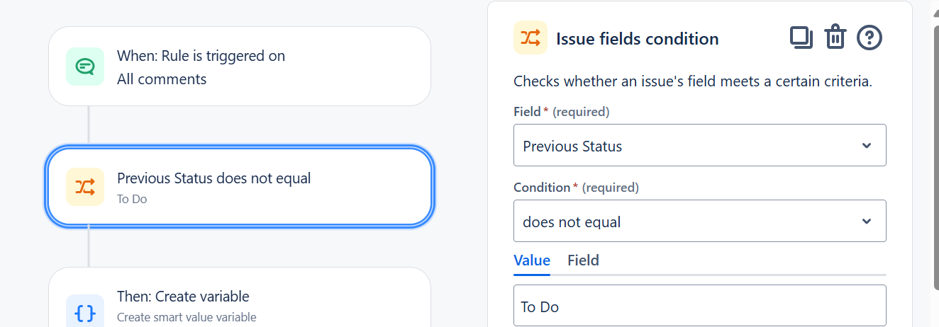 How to disable transition comments on the customer...