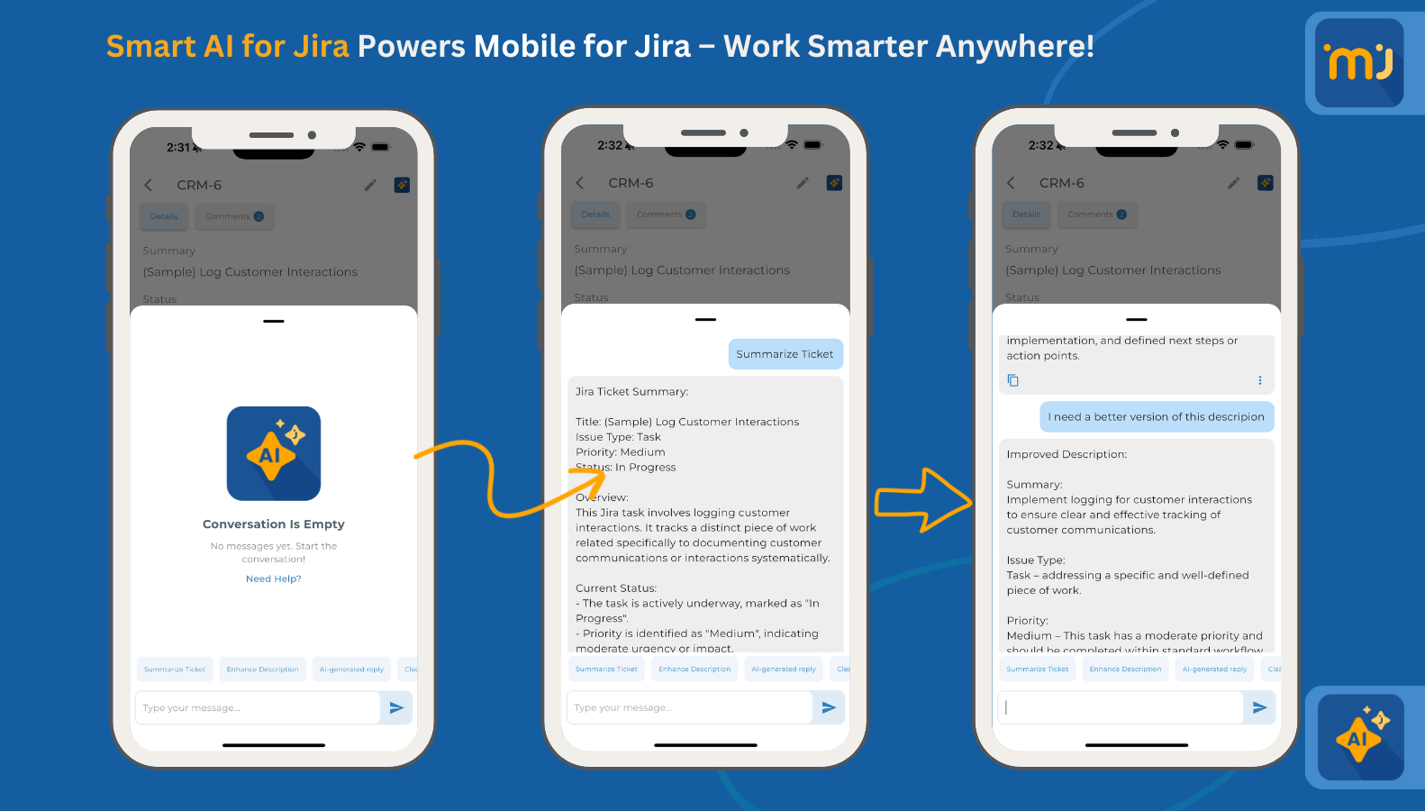 Smart AI for Jira Now Integrated into Mobile for J... - Atlassian Community